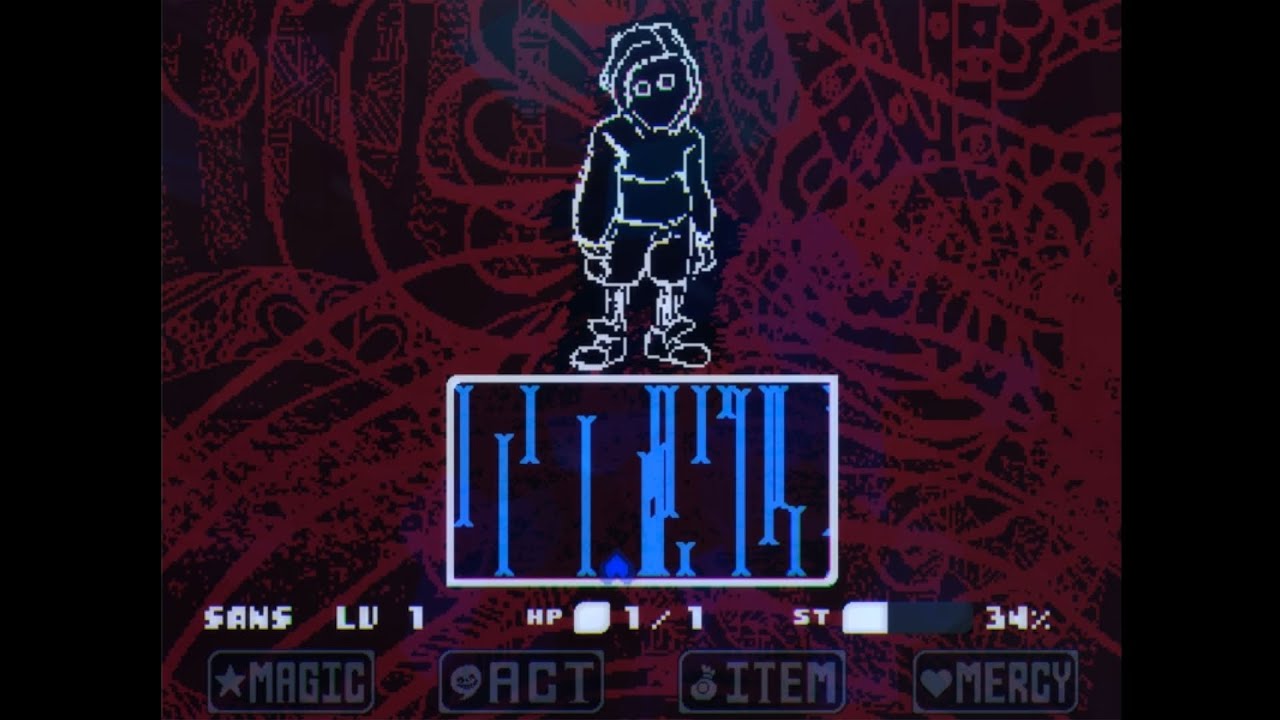 Underswap: Thanatos - Dusttrust Papyrus encounter ENDING - YouTube