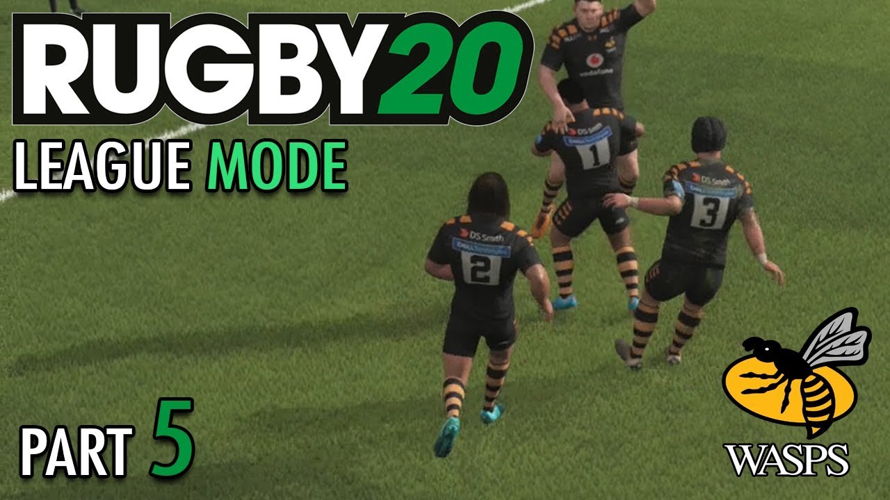 NEW UPDATE! | Rugby 20: League Mode (Wasps) - Part 5 (Xbox One Gameplay ...