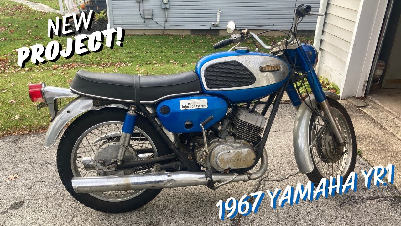 Buying a 58 Year Old 2 Stroke Street Bike | Yamaha YR1 | My First ...