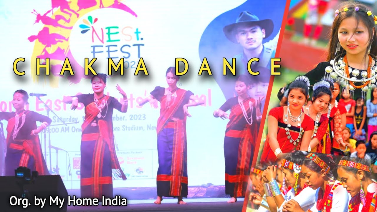 CHAKMA DANCE IN NestFest 2023, Delhi | My Home India - YouTube