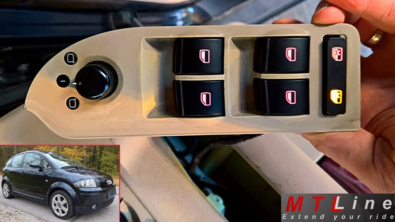 Audi A2 – windows switch assembly replacement – EP6 - project ...