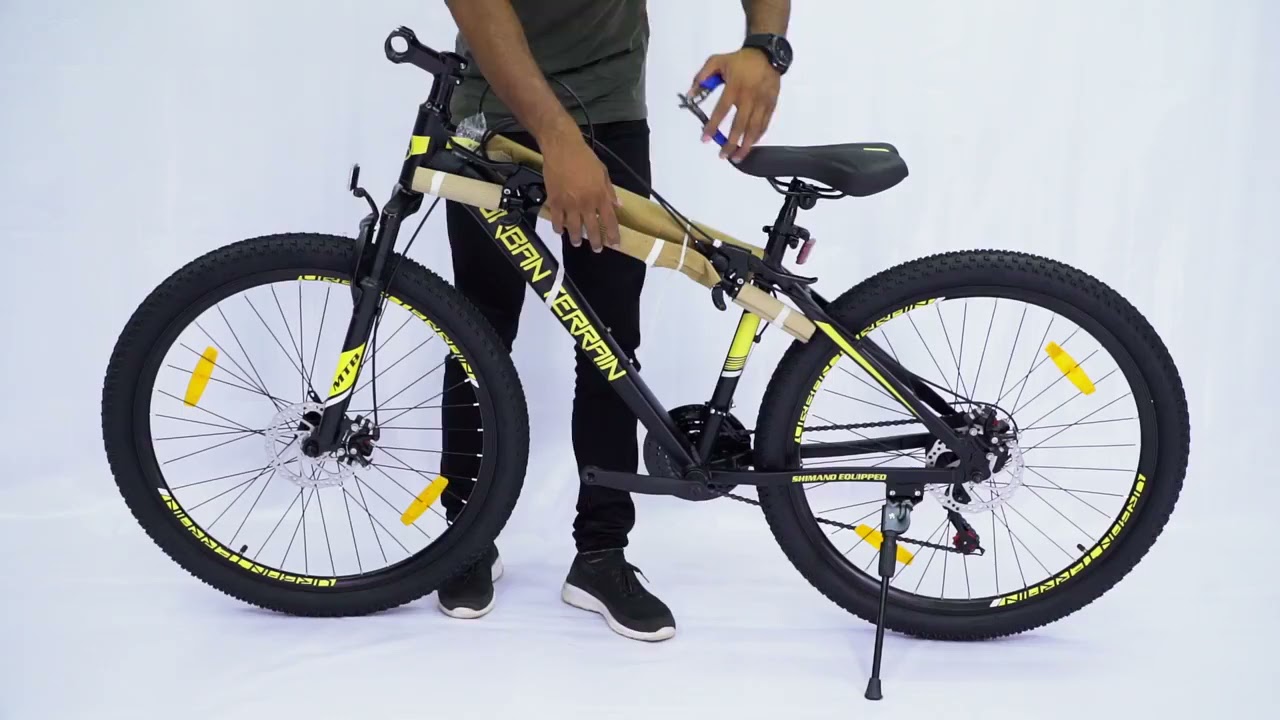 Urban Terrain Installation Video - 98% Shimano Equipped MTB Geared ...