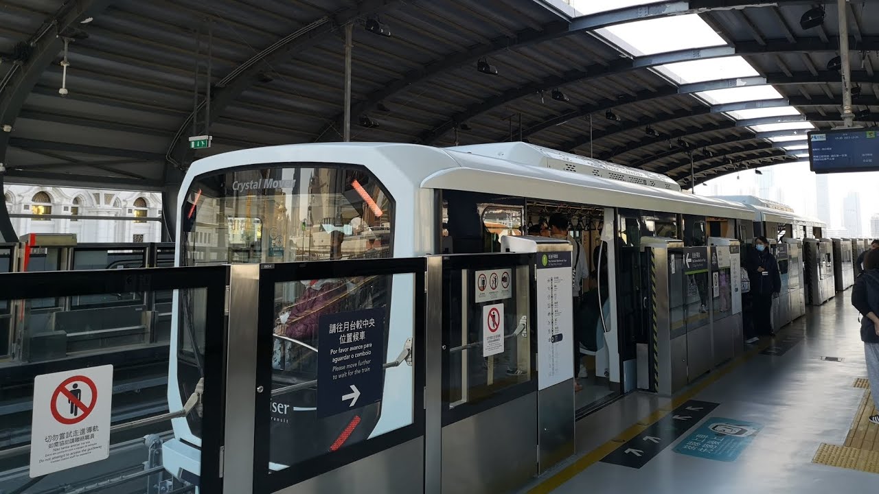 (跳出香港,前往澳門) 港鐵營運嘅澳門輕軌 媽閣 ️海洋 (行車片段) @101X_Bus_Dynamic_channel - YouTube