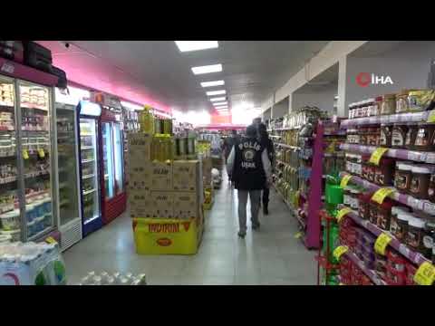 Uşak polisinden ‘korona virüs’ denetimi