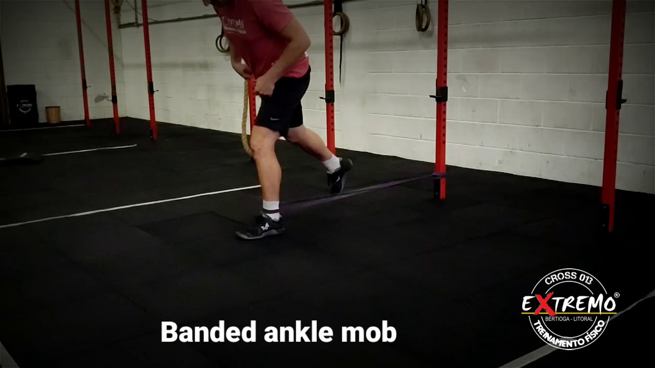 Banded ankle mob - Mobility - YouTube