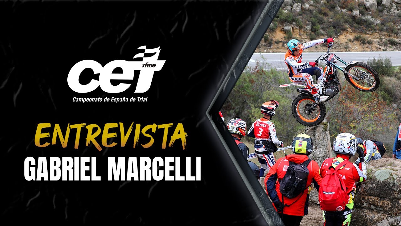 Campeonato de España de Trial. Entrevista Gabriel Marcelli - YouTube
