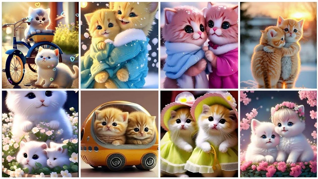 Cute 😍 Cat 🐈 photos || Cat wallpaper || dpz for WhatsApp #cat - YouTube