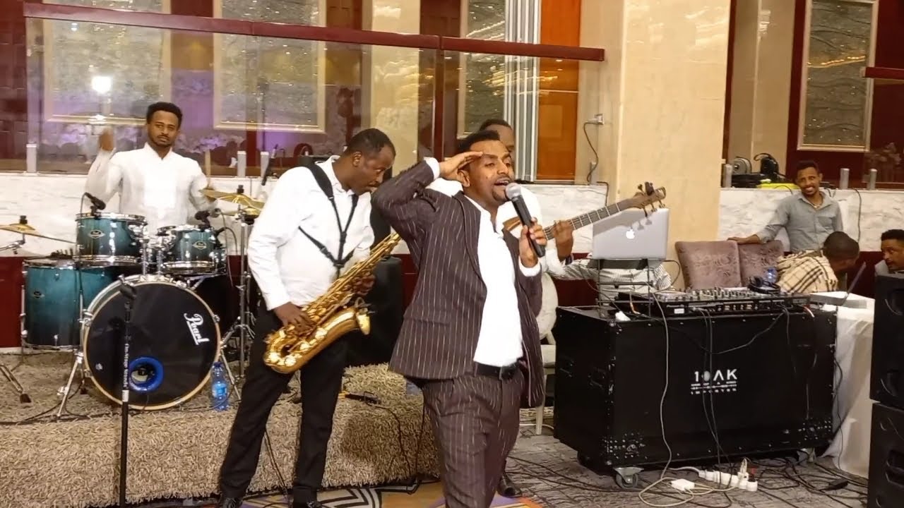Abenet Girma - Addis Mulat - amazing live performance @ Eliana Hotel ...