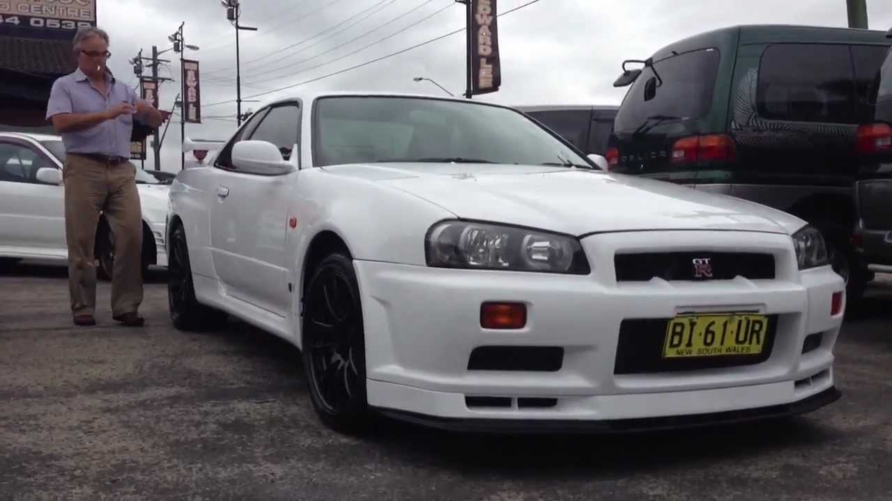 GT-R R34 for sale @ Edward Lee's - YouTube