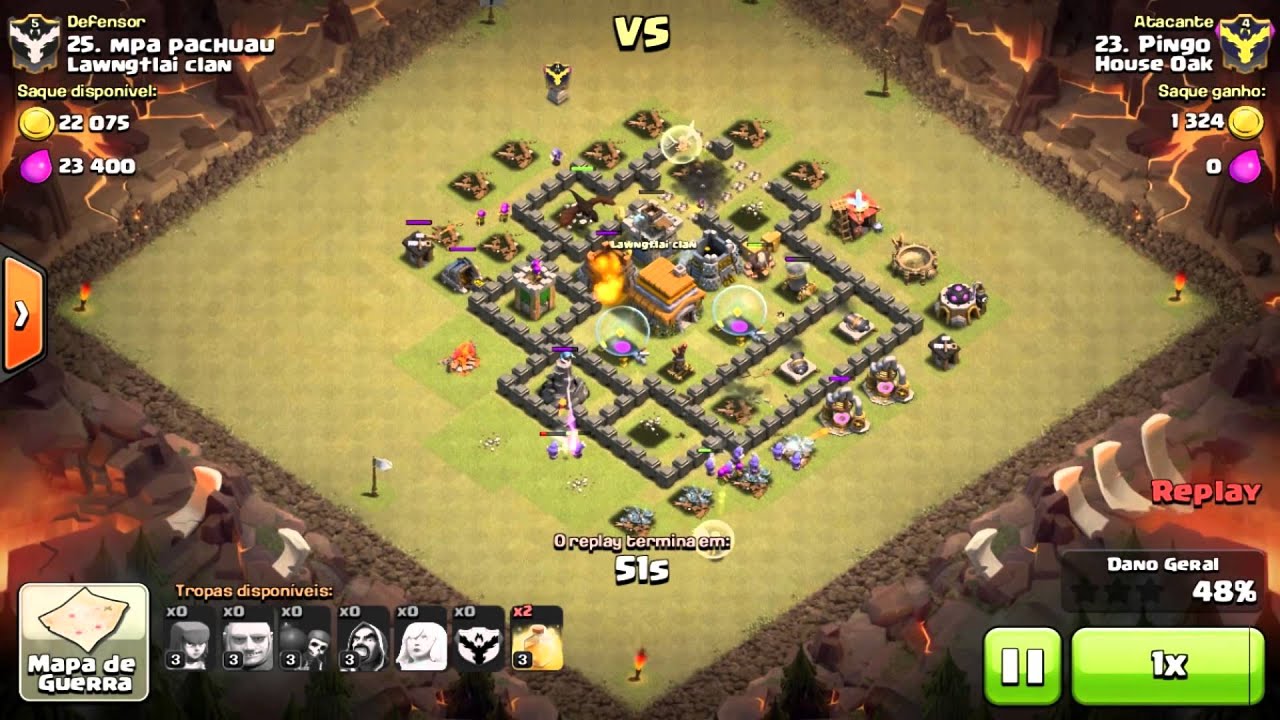 PINGO [HOUSE OAK] x mpa pachuau [Lawngtlai Clan] - CLASH OF CLANS - YouTube