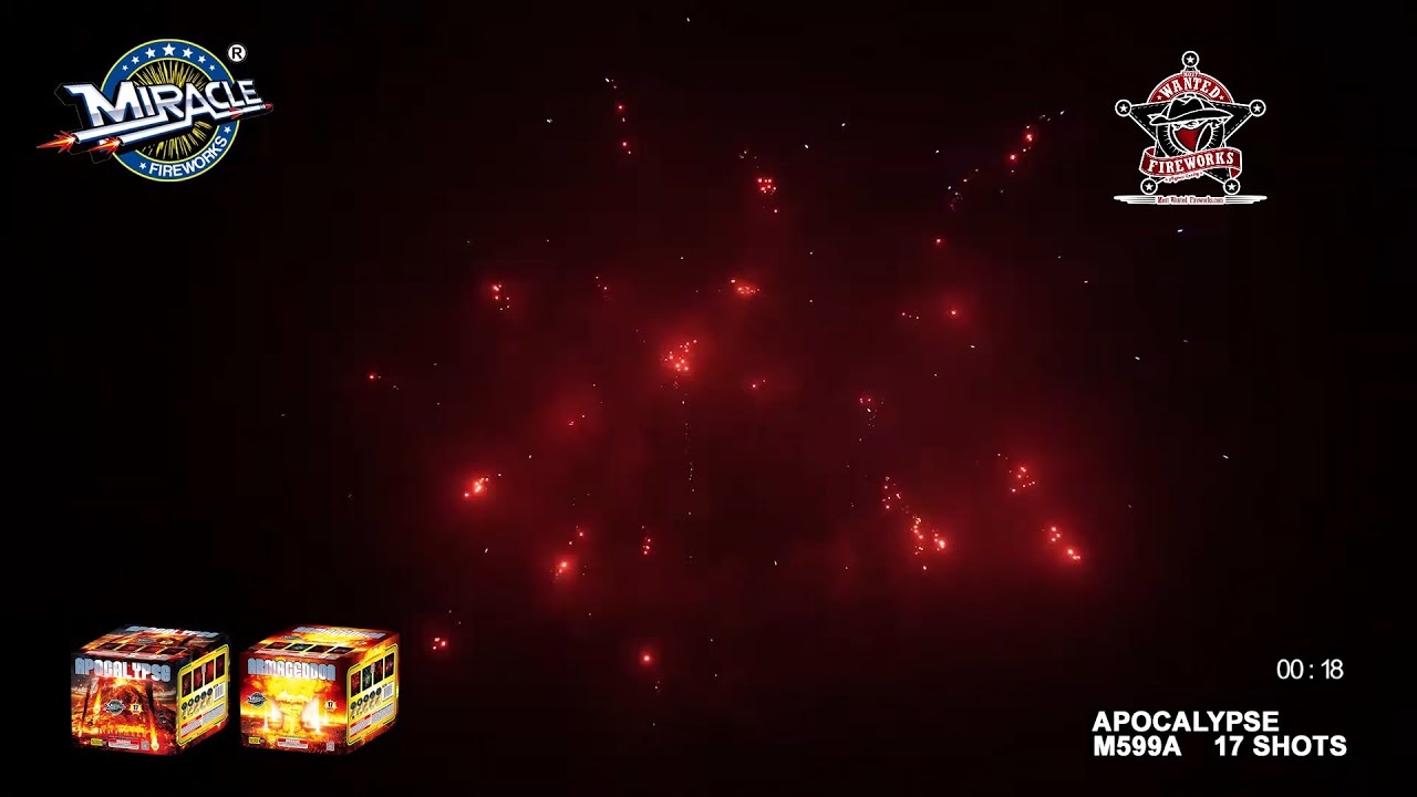 Apocalypse and Armageddon Miracle Fireworks M599 - YouTube