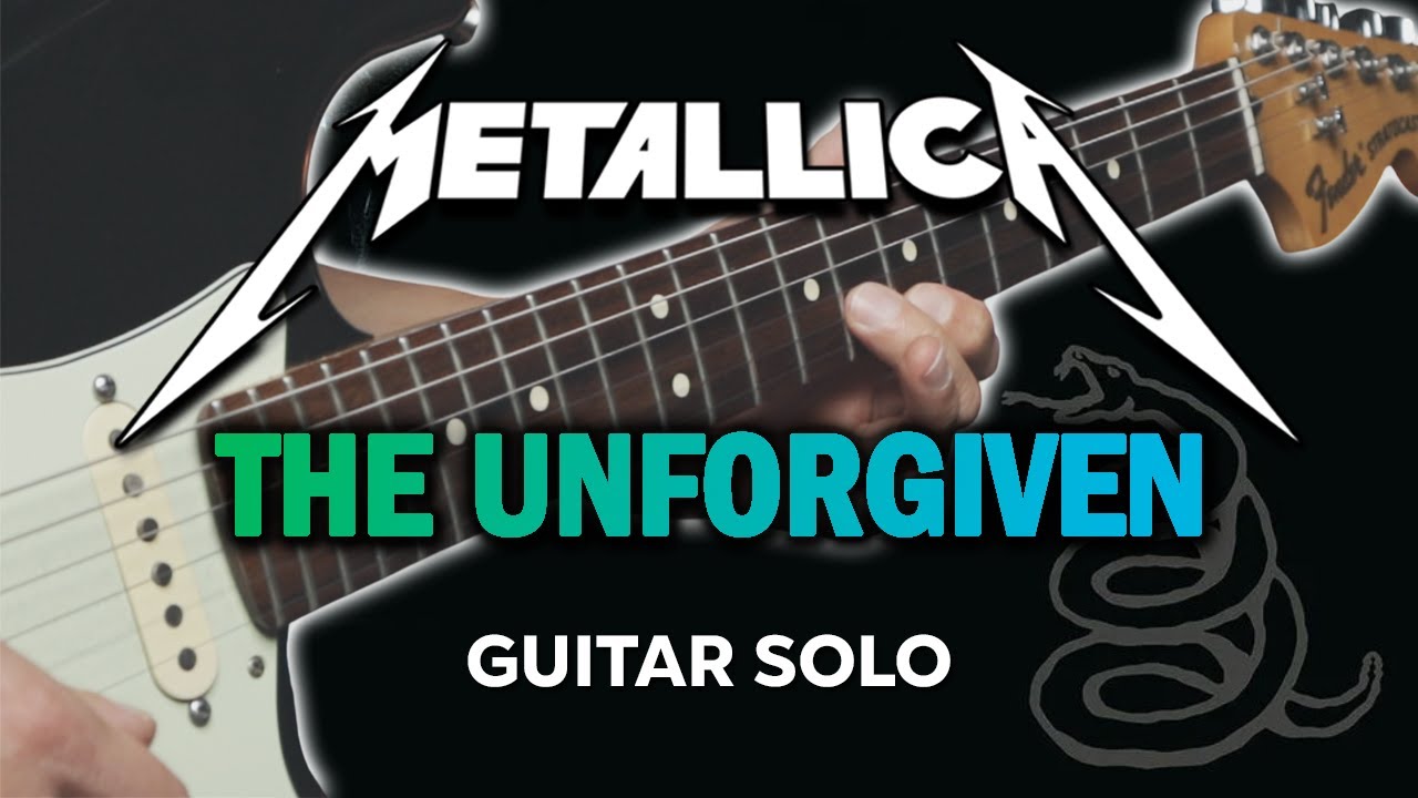 Metallica - The Unforgiven (Guitar Solo Cover) - YouTube