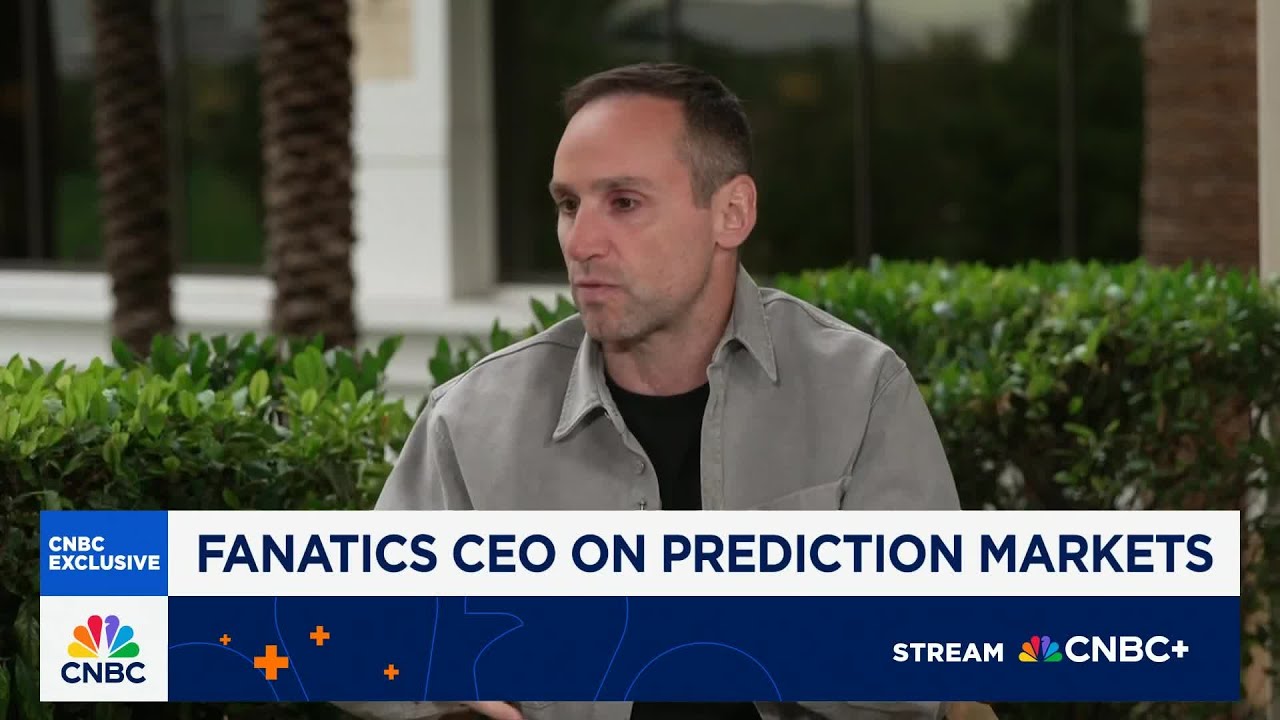 Fanatics CEO: We're launching our own prediction markets within the ...