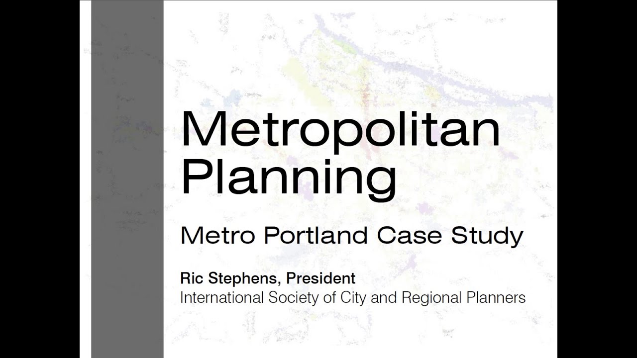 Metropolitan Planning - YouTube
