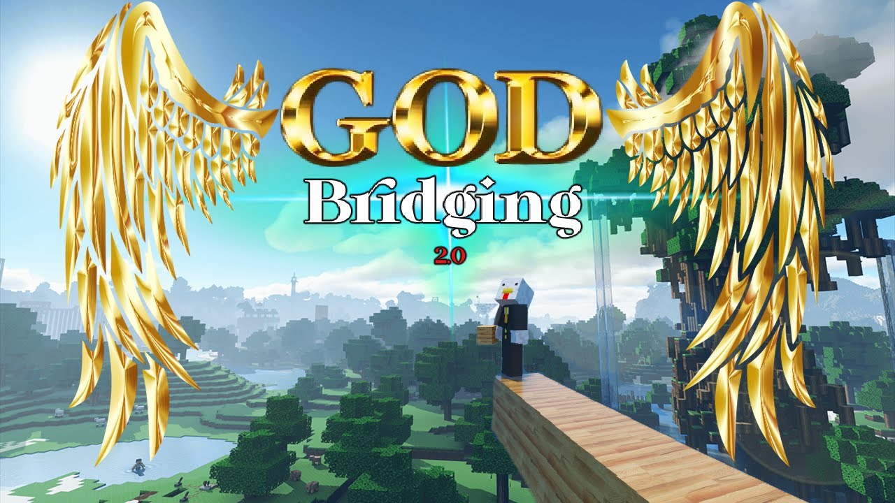 Minecraft - Advanced God Bridging 2.0 Legit - Bedrock - YouTube