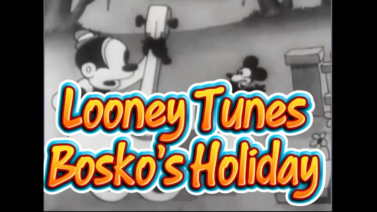 Looney Tunes Bosko's Holiday (1931) Directed by Hugh Harman and Rudolf ...