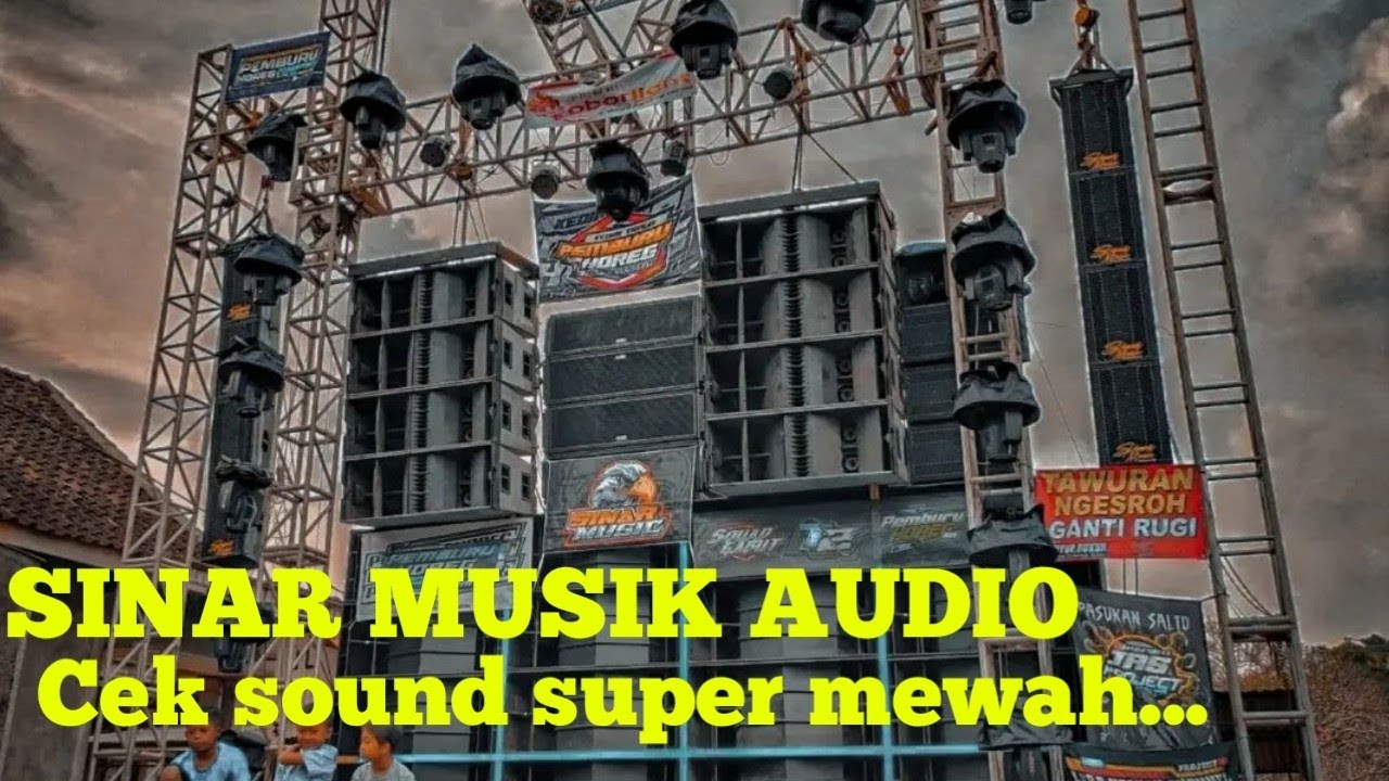 Sinar musik audio kediri live bareng dj tanti - YouTube