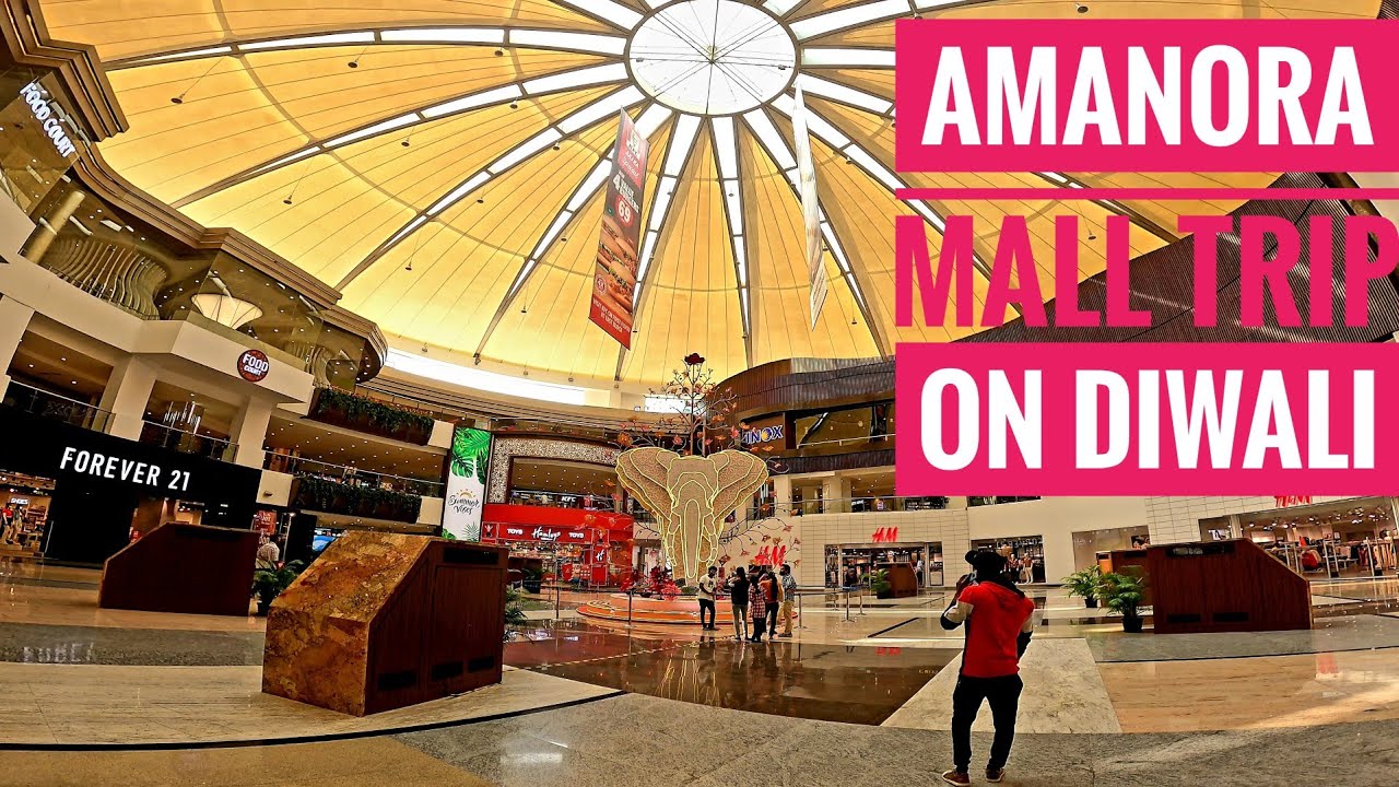 Early morning trip to Amanora Mall and Amanora town hall Pune - YouTube