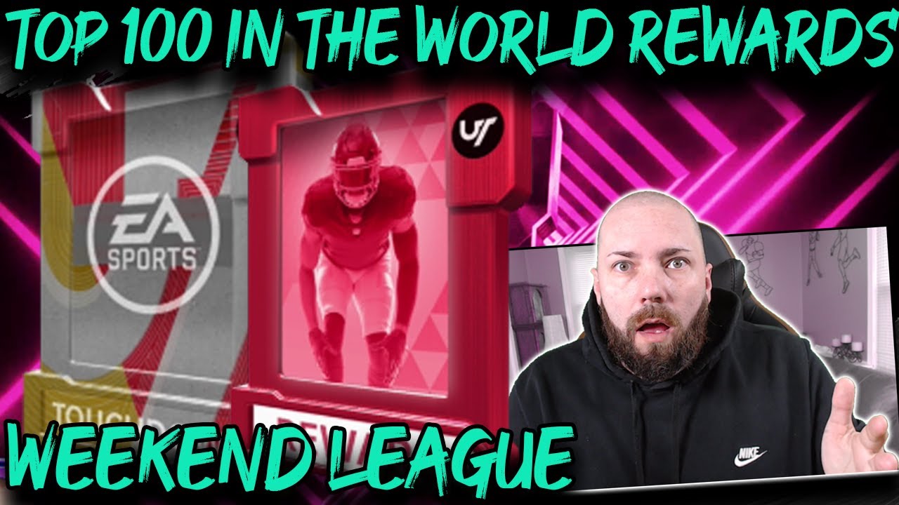 TOP 100 IN THE WORLD WEEKEND LEAGUE REWARDS! [MADDEN 21] - YouTube