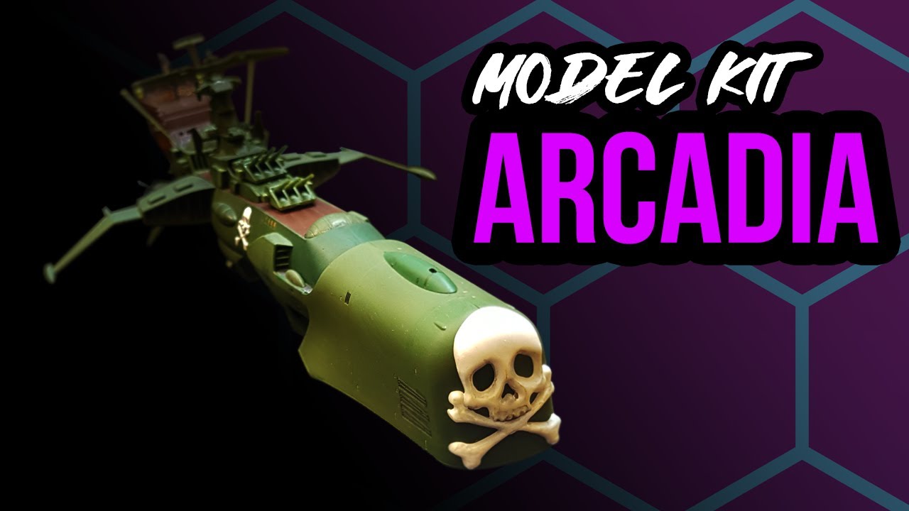 Model Kit: Arcadia (Captain Harlock) - YouTube