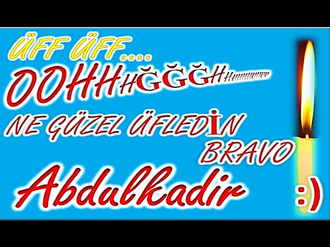 İyi ki Doğdun Abdulkadir İsme Özel Komik Doğum Günü Şarkısı