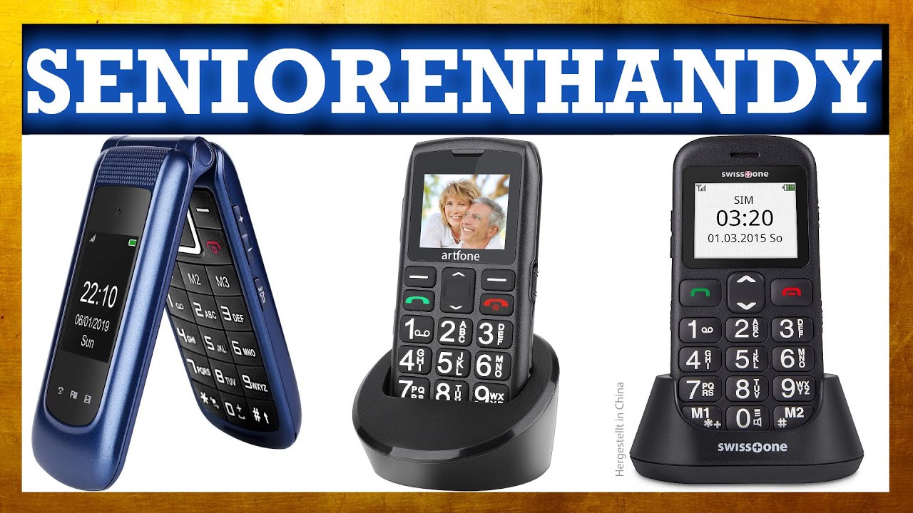 Seniorenhandy Test 2025 TOP 3 Seniorenhandys in einem Video - YouTube