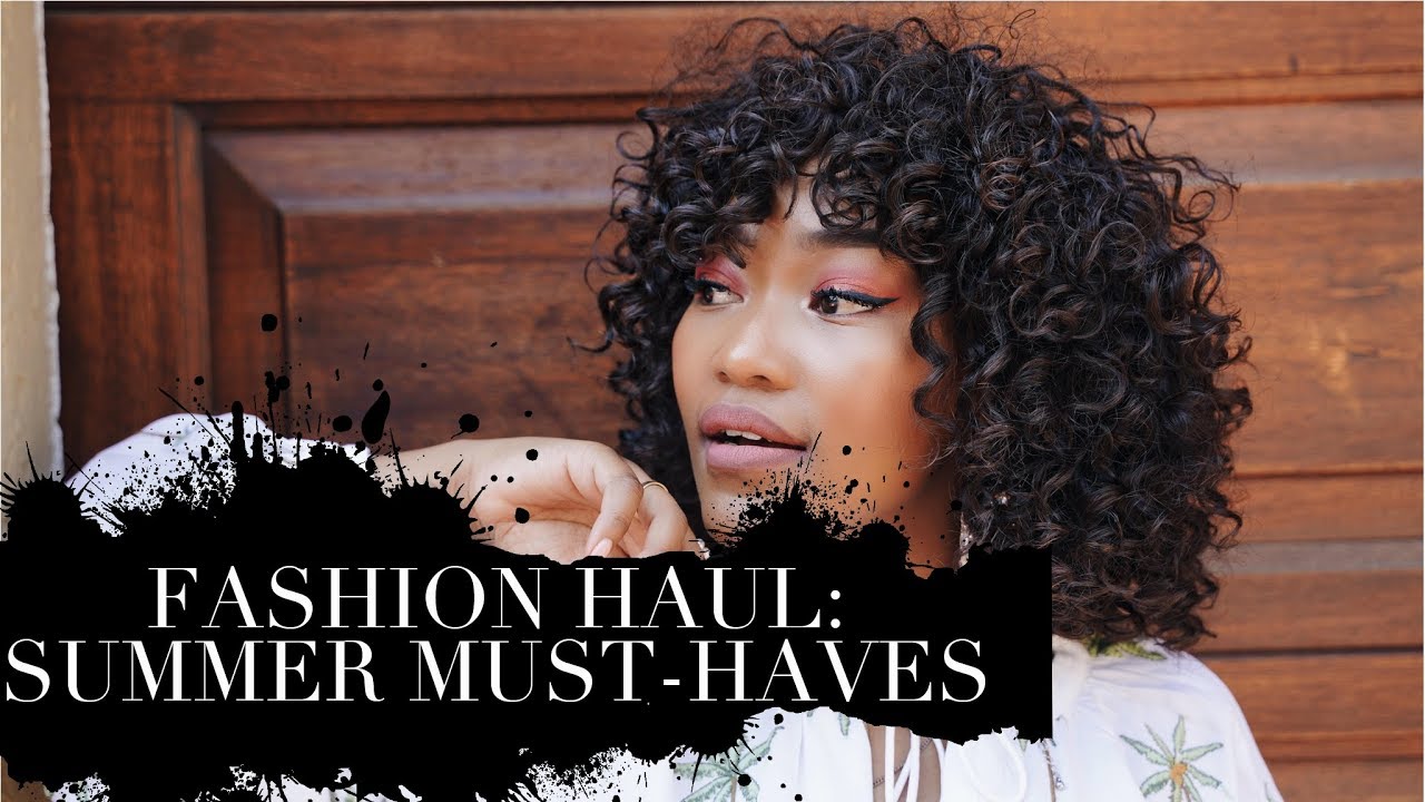 FASHION HAUL: Summer must-haves - YouTube