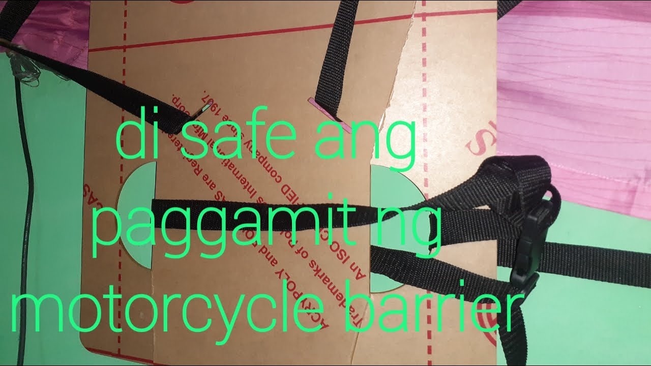 motorcycle barriers/di safe sa ating mga motorista - YouTube
