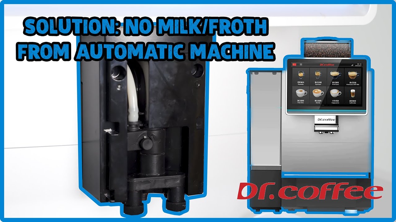 No Milk/Froth From Automatic Machine? | Dr Coffee - YouTube