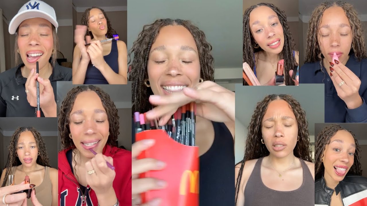 Random Lip Combo EYES CLOSED (Part 1) - YouTube