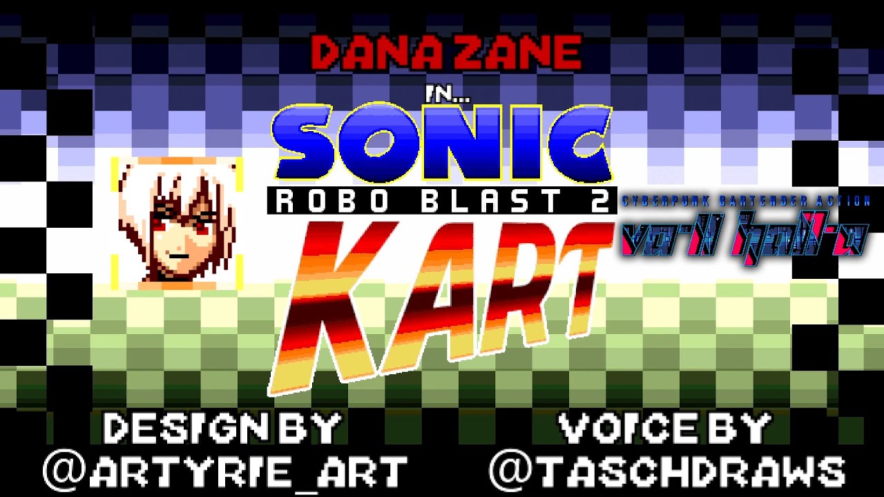 Dana Zane in Sonic Robo Blast 2 Kart! (Release Trailer) #WrestleKart ...
