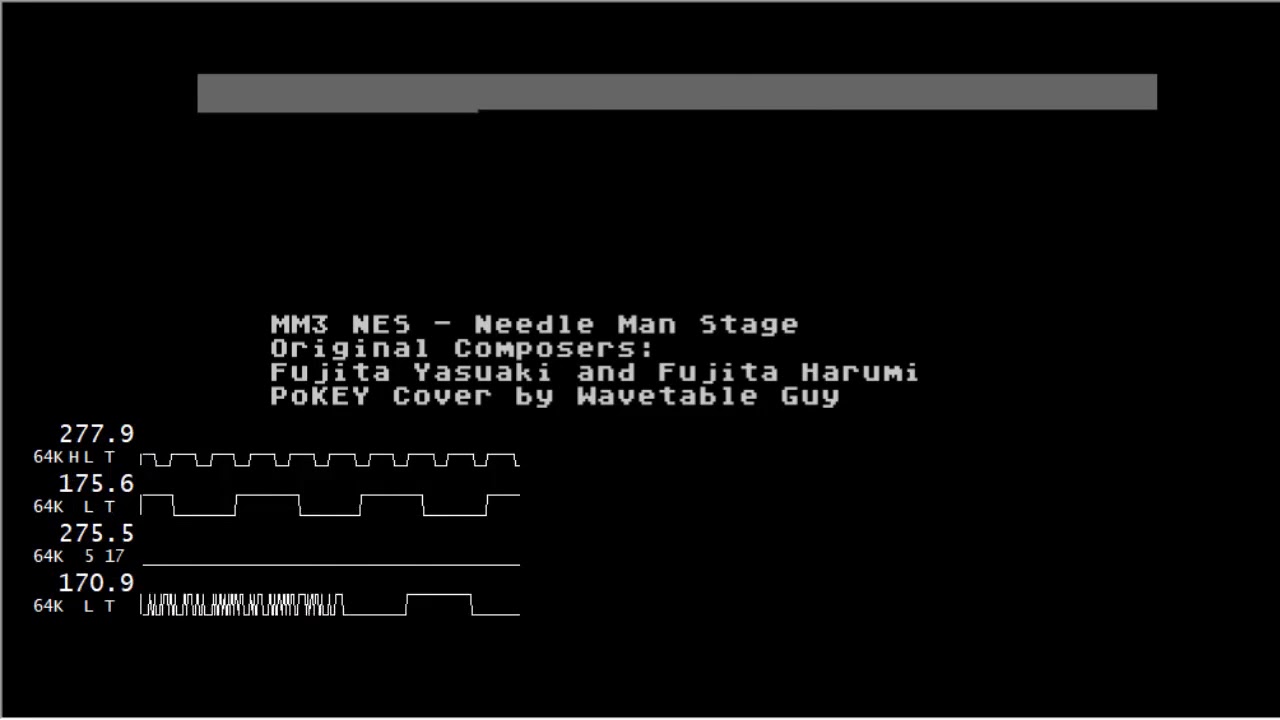 Mega Man III (NES) - Needle Man Stage (Atari PoKEY Cover) - YouTube