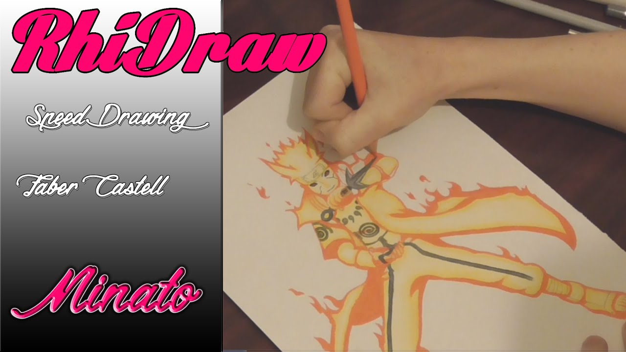 Minato KCM (Naruto) - Speed drawing - YouTube