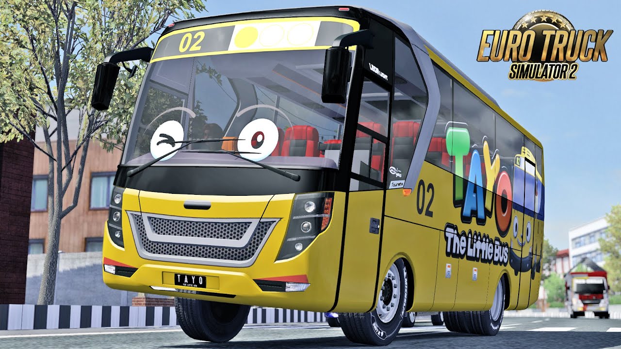Bus Lani Oleng Bikin Senam Jantung | ETS 2 Bus Mod Indonesia - YouTube