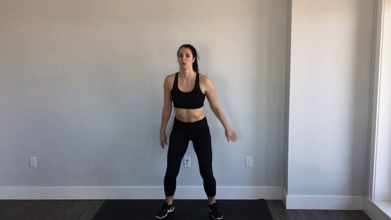 In and Out Squats/Jump Squats (Exercise #7) - YouTube