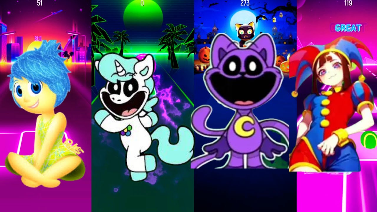 Inside Out 🆚 CraftyCorn 🆚 CatNap 🆚 Digital Circus - YouTube