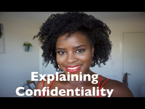 Explaining Confidentiality To Clients | Social Work - YouTube