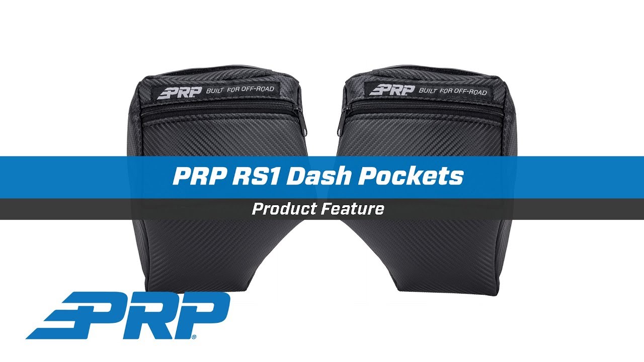 PRP Polaris RS1 Dash Pockets - YouTube