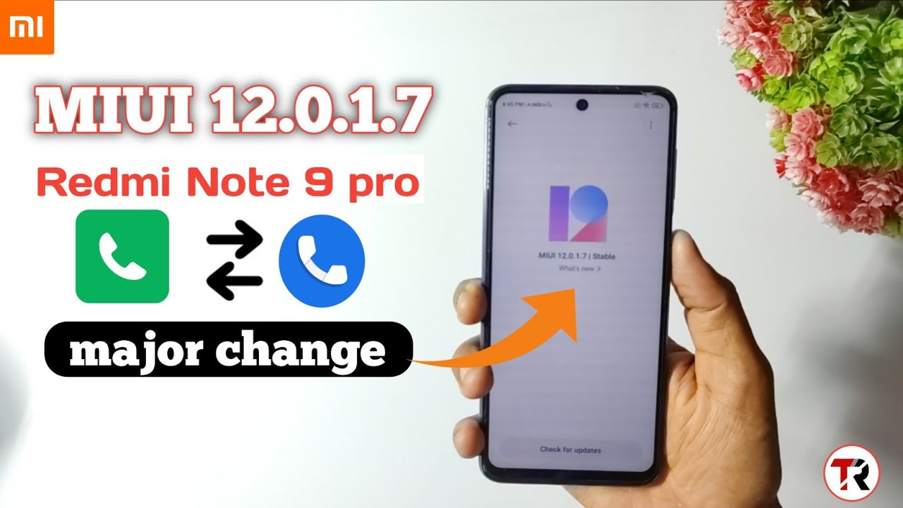 Redmi Note 9 pro MIUI 12.0.1.7 new update beta update roll out /add ...