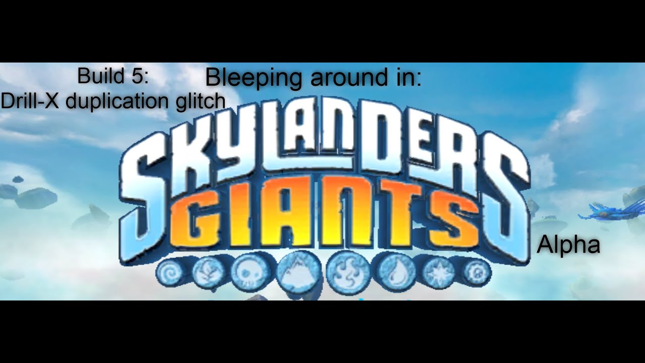 Bleeping around in the Skylanders Giants Alpha Part 1 - YouTube