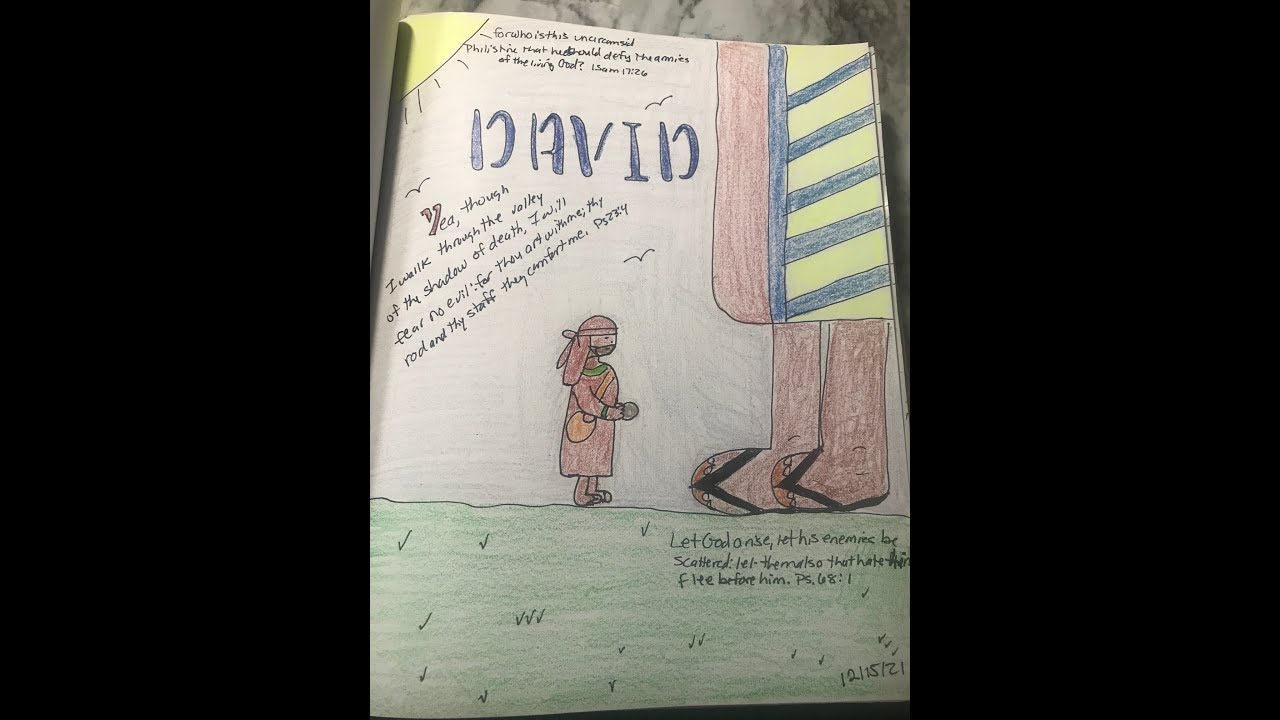 #sketchnote #biblejournaling Bible Sketch Notes: David - YouTube