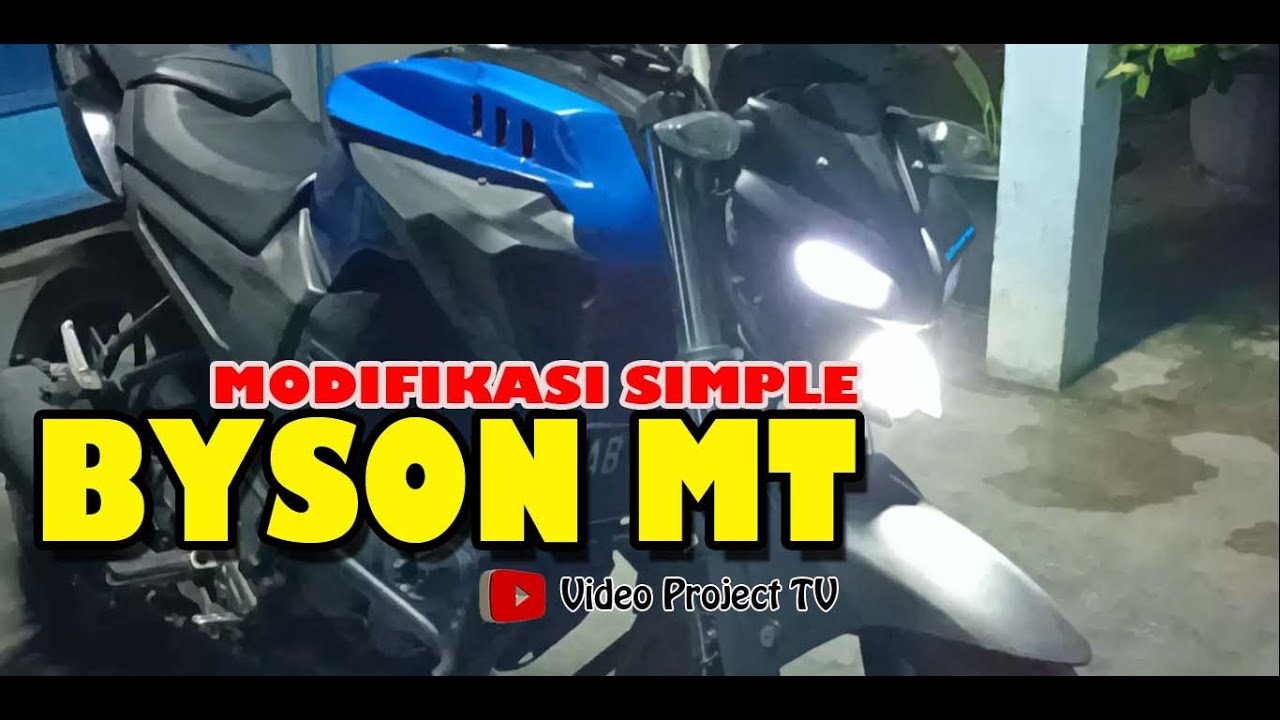 MODIFIKASI YAMAHA BYSON MT SIMPLE PART 2 - YouTube