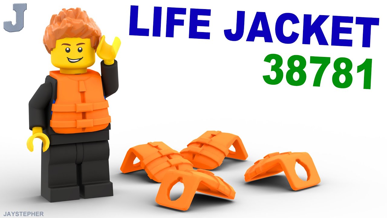 LEGO Brick Exploration: Minifigure Clothing No. 9 Life Jacket 38781 ...
