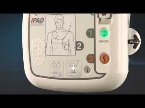 iPAD SP1 AED (defibrillator) training video