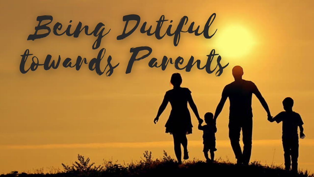 [English] SPEECH: Being Dutiful Towards Parents - YouTube