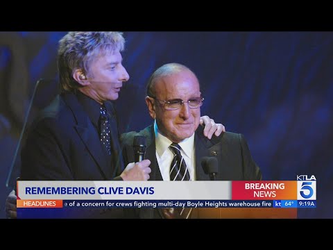Clive Davis, legendary music mogul, dies at 94