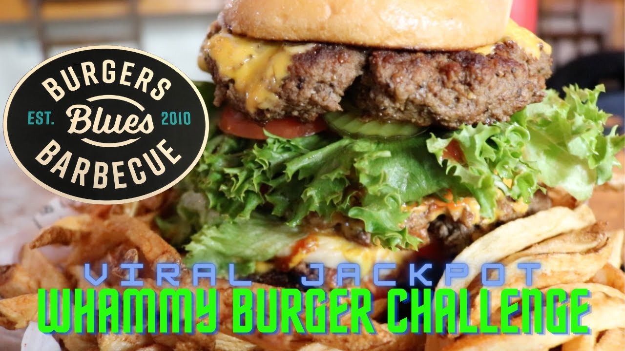 THE FAMOUS Whammy Burger Challenge | Massive Jackpot! - YouTube
