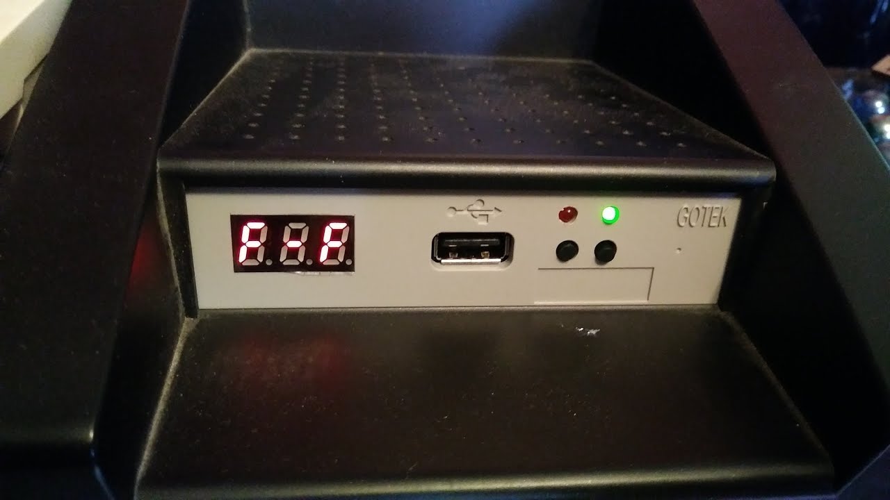 Yamaha PSR-1700 - How install a Gotek USB drive ? Comment installer un ...