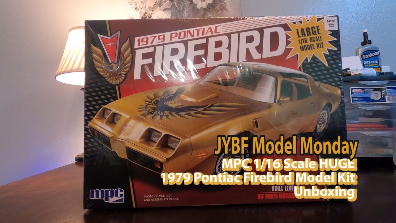 EP776 UNBOXING MPCs HUGE SCALE 1979 TRANS AM KIT Model Monday - YouTube