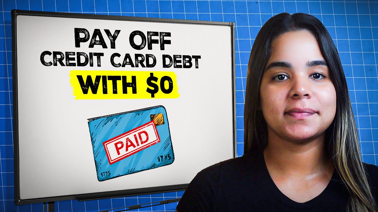 How To Pay Off Credit Card Debt (With $0 Cash Flow) - YouTube